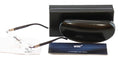 Mont Blanc Eyeglasses Frame MB382 049 Matte Brown Plastic Metal Italy ...