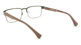 Emporio Armani EA1027 3014 Eyeglasses Frame Acetate Black Dark Red ...